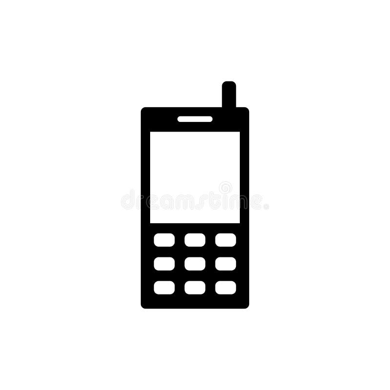 Phone Icon. One of Set Web Icons Stock Vector - Illustration of ...