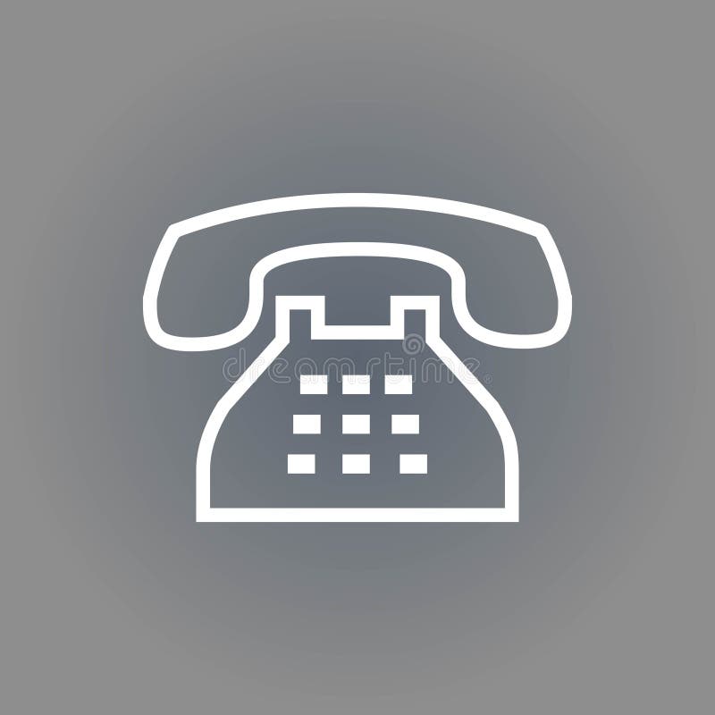 Phone Icon Stock Vector Illustration Flat Design Stock Vector ...