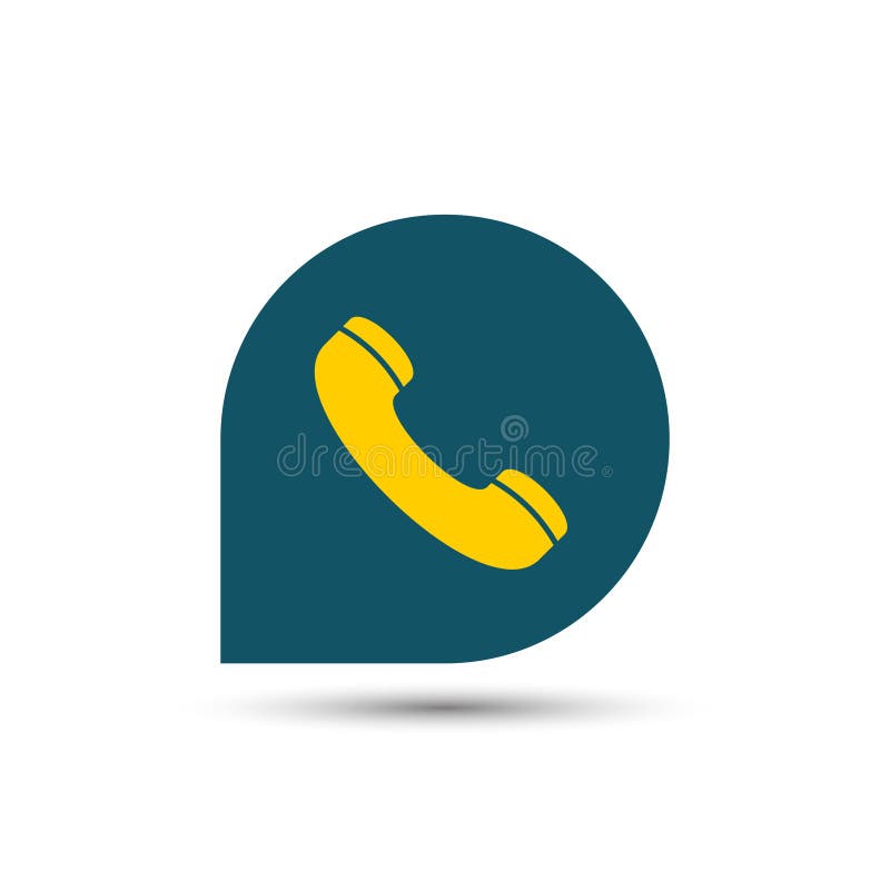 Phone icon vector bubble stock vector. Illustration of vector - 238616642