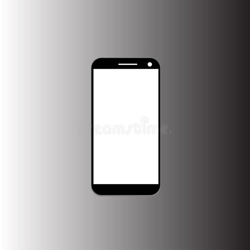 Phone Icon Vector Ilustration Real Stock Illustration - Illustration of ...