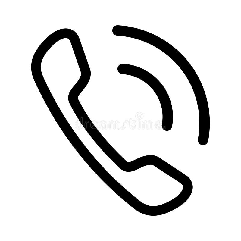 Phone icon stock vector. Illustration of connectivity - 306055916