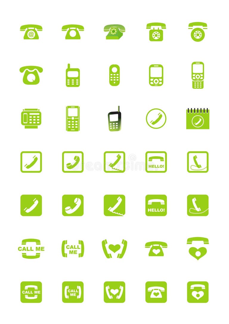 Phone Office Symbols Stock Illustrations – 7,053 Phone Office Symbols ...