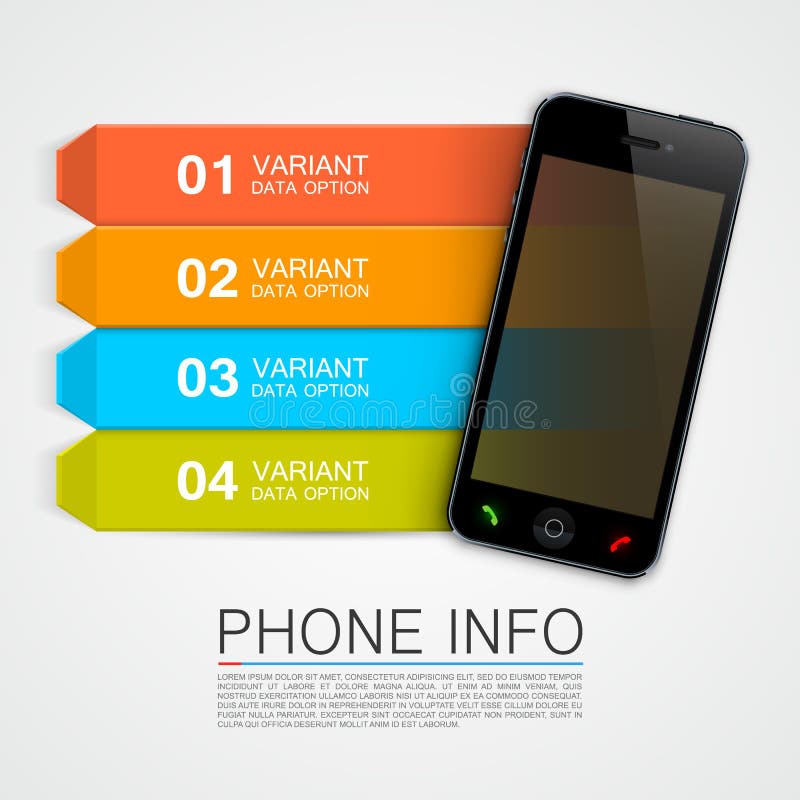 Mobile Phone Vector Logo Template Concept Illustration. Smartphone ...