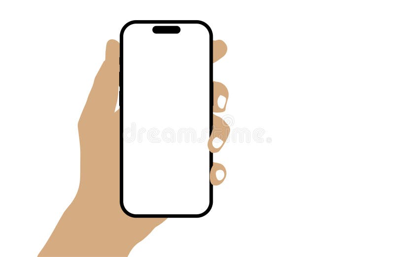 A Phone Iphone Advertisement on the Vector Stock Vector - Illustration ...