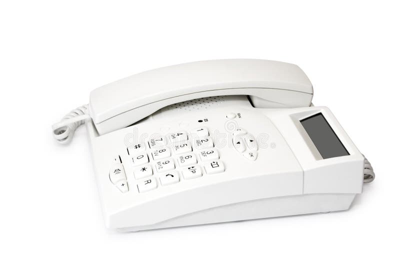 Phone isolated on white stock photo. Image of correspondence - 2226432