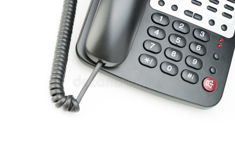 Phone isolated on white stock image. Image of receiver - 24784295