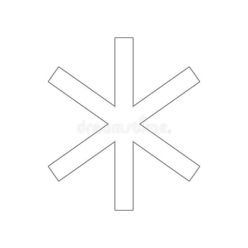 Phone Key Star Icon. Element of Web for Mobile Concept and Web Apps ...