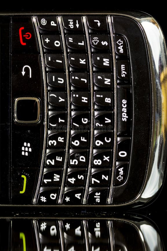 Phone Keyboard for Texting Messages Stock Image - Image of computer ...