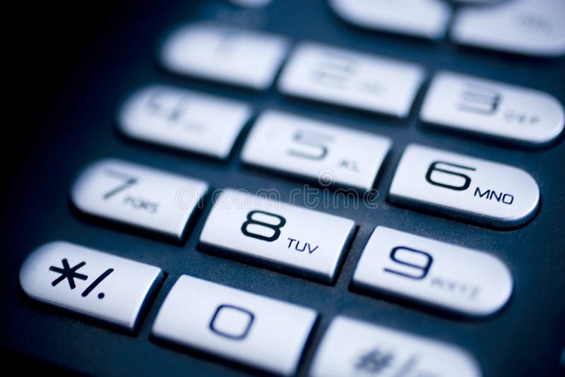 Cell phone keypad stock image. Image of button, shiny - 5275681
