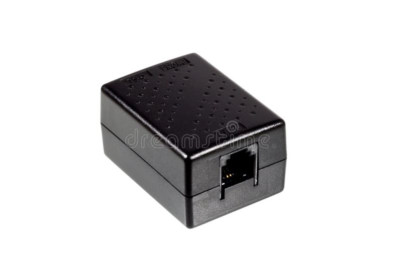 Phone line splitter stock photo. Image of digital, industry - 10518246