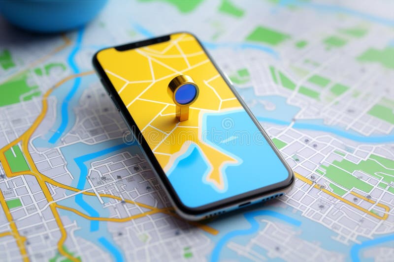Road Direction City App Map Destination Street Phone Navigation Gps ...