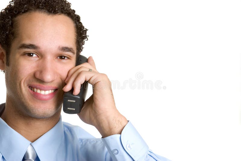Phone Man stock photo. Image of businessman, young, handsome - 2040556