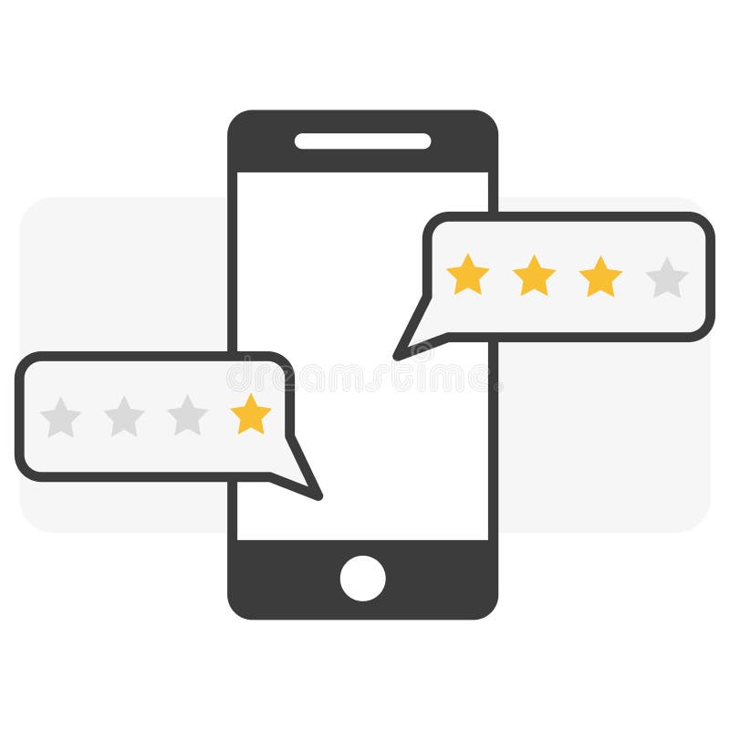 Phone Messages Icon. Mobile App. Vector Illustration Stock Vector ...