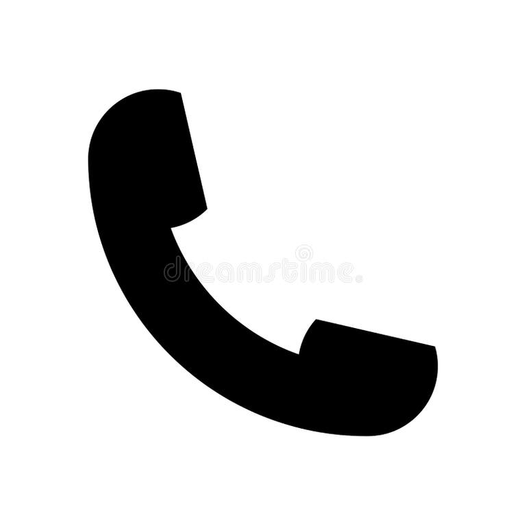 Phone Minimal Style Icon Vector Eps10 Stock Vector - Illustration of ...