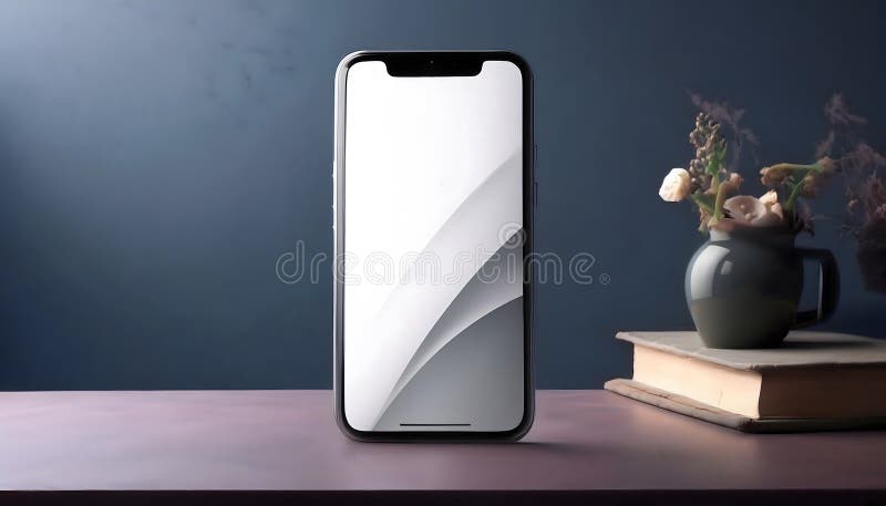 Phone Mockup Showcasing App Layout, Sleek User Interface, 3D ...