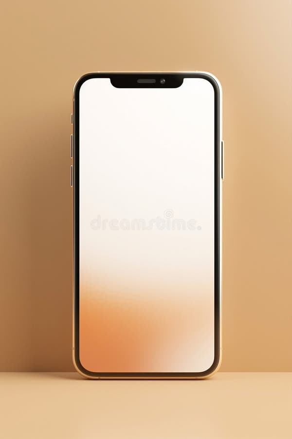 Phone Modern Digital Smart Blank Mobile Display White Technology Design ...