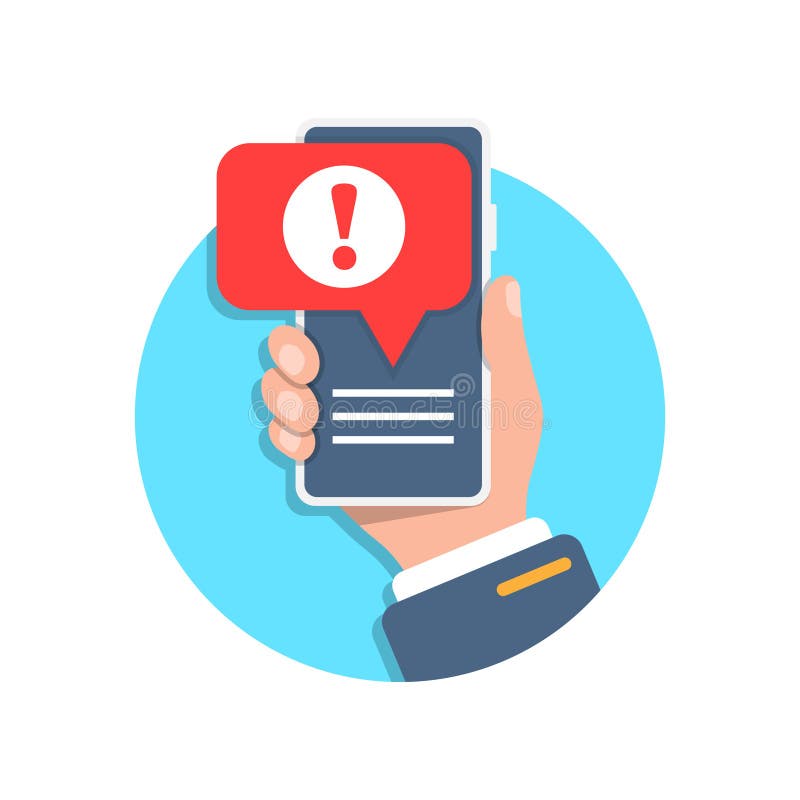 Important Notifications Stock Illustrations – 136 Important ...