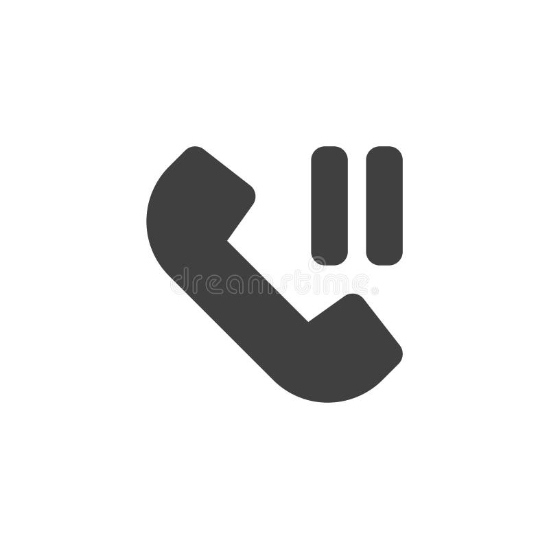 Phone Call Pause Icon Stock Illustrations – 173 Phone Call Pause Icon Stock Illustrations ...