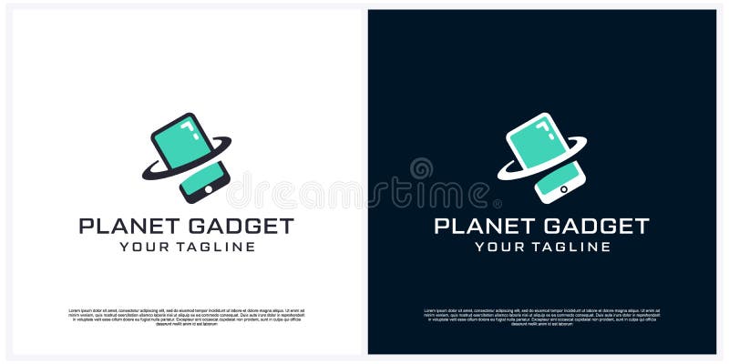 Phone Planet Logo Designs, Mobile Planet Logo Template Stock ...