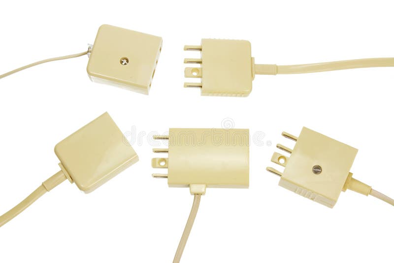 Phone Plugs stock photo. Image of converters, connectors - 92710878