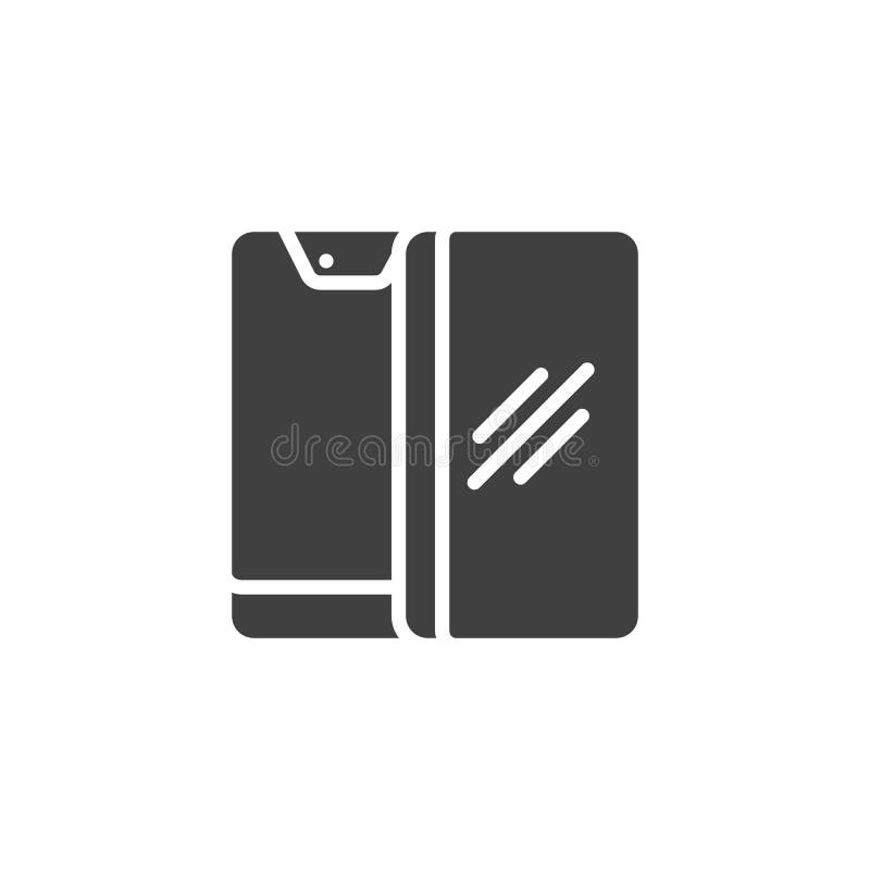 Phone Protector Case Vector Icon Stock Vector - Illustration of ...