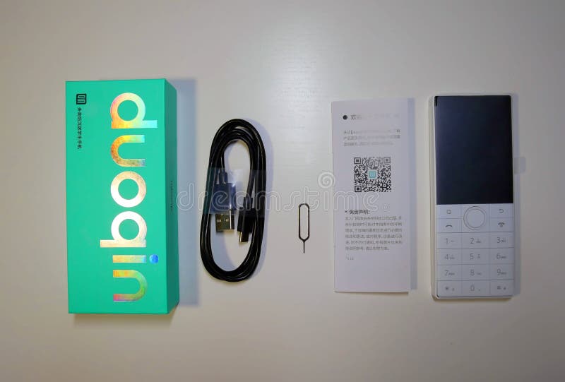 Phone with a Push-button Keyboard. Phone with Buttons Details and Close ...