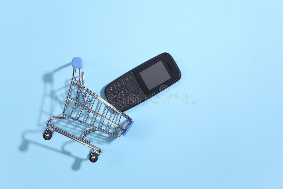 Phone stock image. Image of keyboard, gadget, cart, telecommunications ...