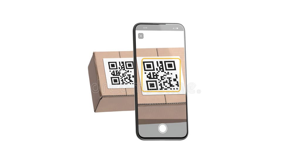 Package Scan Qrcode Stock Illustrations – 81 Package Scan Qrcode Stock ...