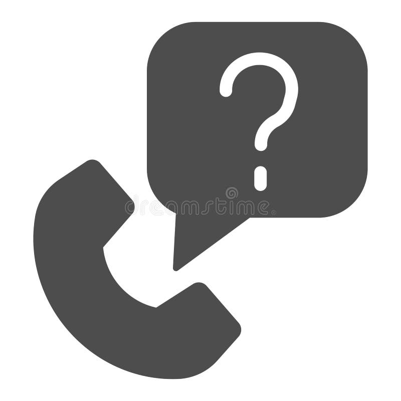 Call Solid Icon. Classic Phone, Telephone Symbol, Glyph Style Pictogram ...