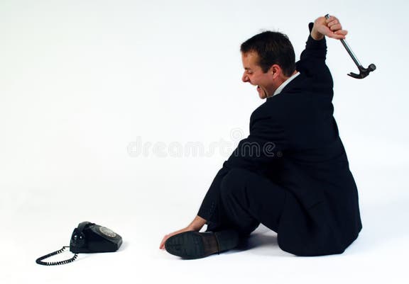 Phone Rage stock photo. Image of annoyed, mood, destroy - 275948