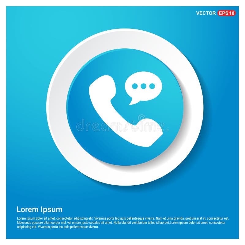 Phone receiver icon stock vector. Illustration of information - 132444276