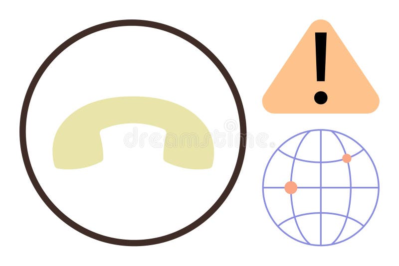 Phone Triangle Error Stock Illustrations – 558 Phone Triangle Error ...