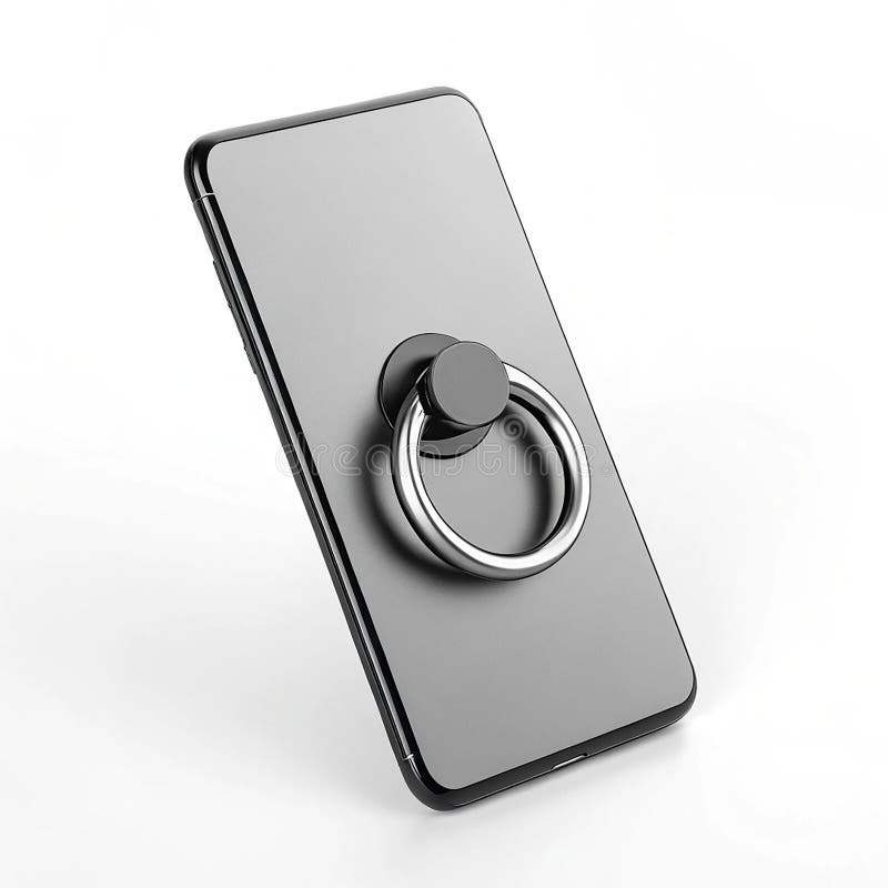 Phone Ring Holder with Rotating Feature Stock Illustration ...