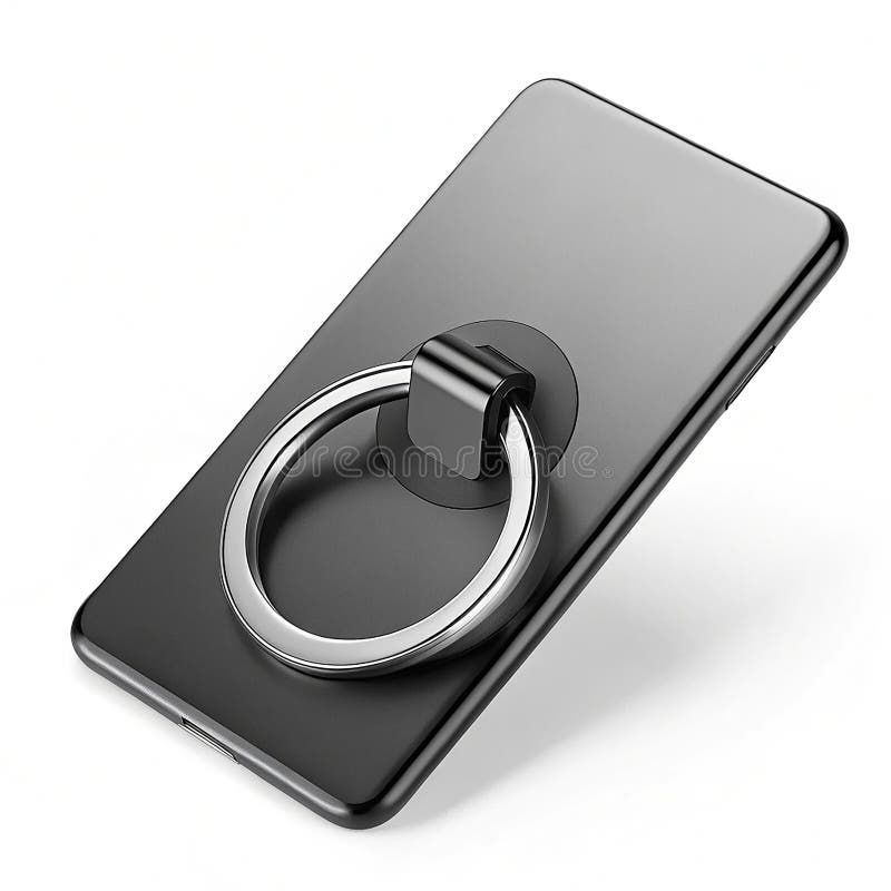 Phone Ring Holder with Rotating Feature Stock Illustration ...