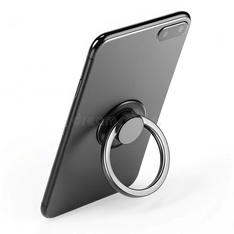 Phone Ring Holder with Rotating Feature Stock Illustration ...