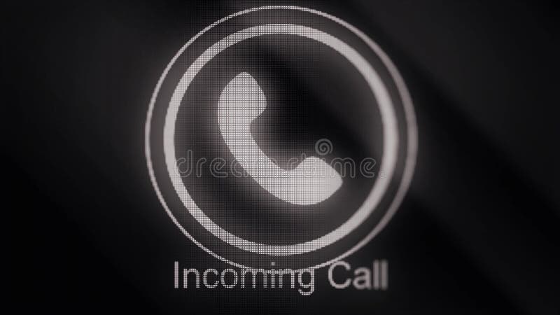 Phone Ring Icon Animation. Incoming Call. Animation Call Icon. Handmade ...