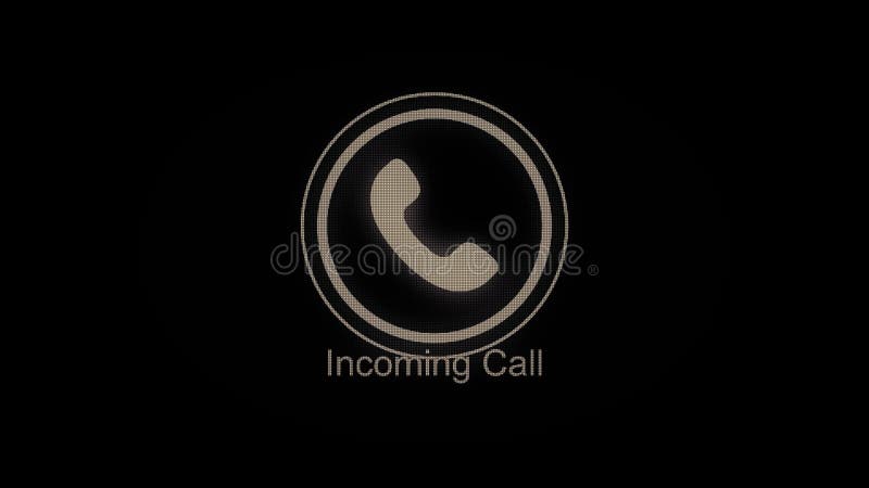 Phone Ring Icon Animation. Incoming Call. Animation Call Icon. Handmade ...