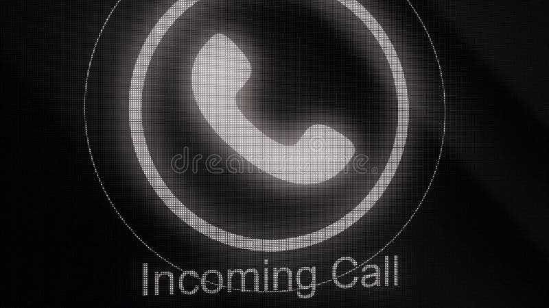 Phone Ring Icon Animation. Incoming Call. Animation Call Icon. Handmade ...