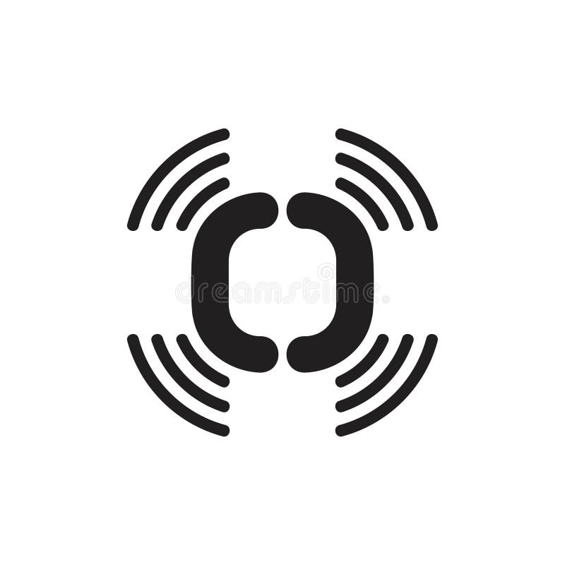 Phone Ring Talk Symbol Logo Vector Stock Vector - Illustration of phone ...