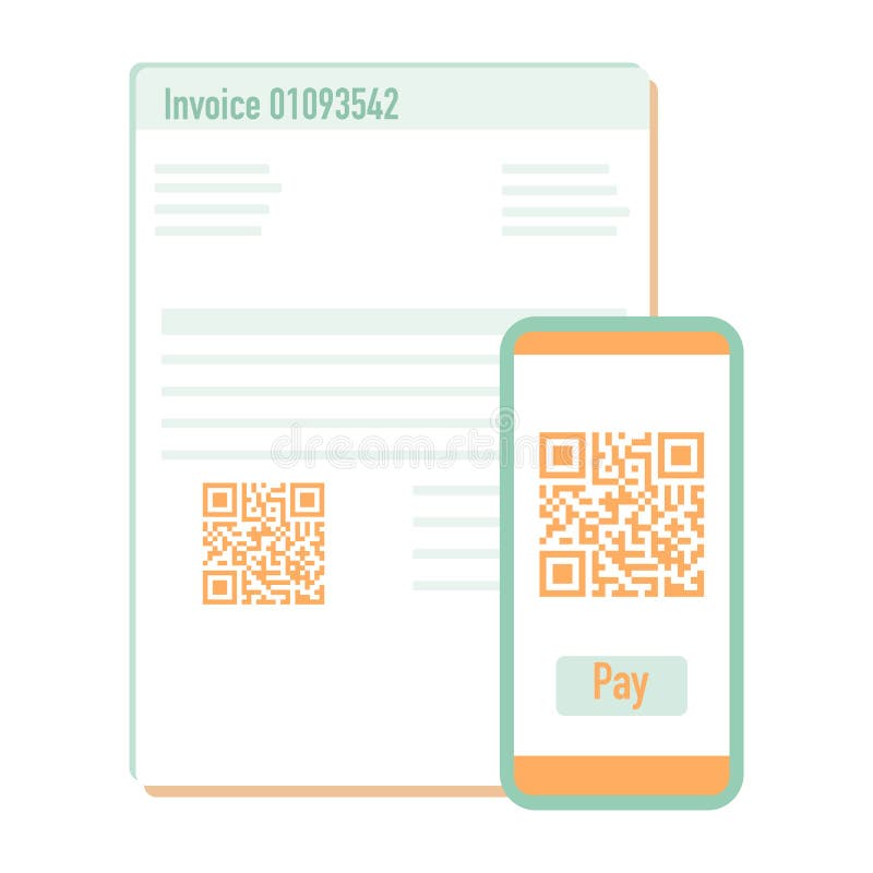 Invoice Qr Payment Stock Illustrations – 117 Invoice Qr Payment Stock ...