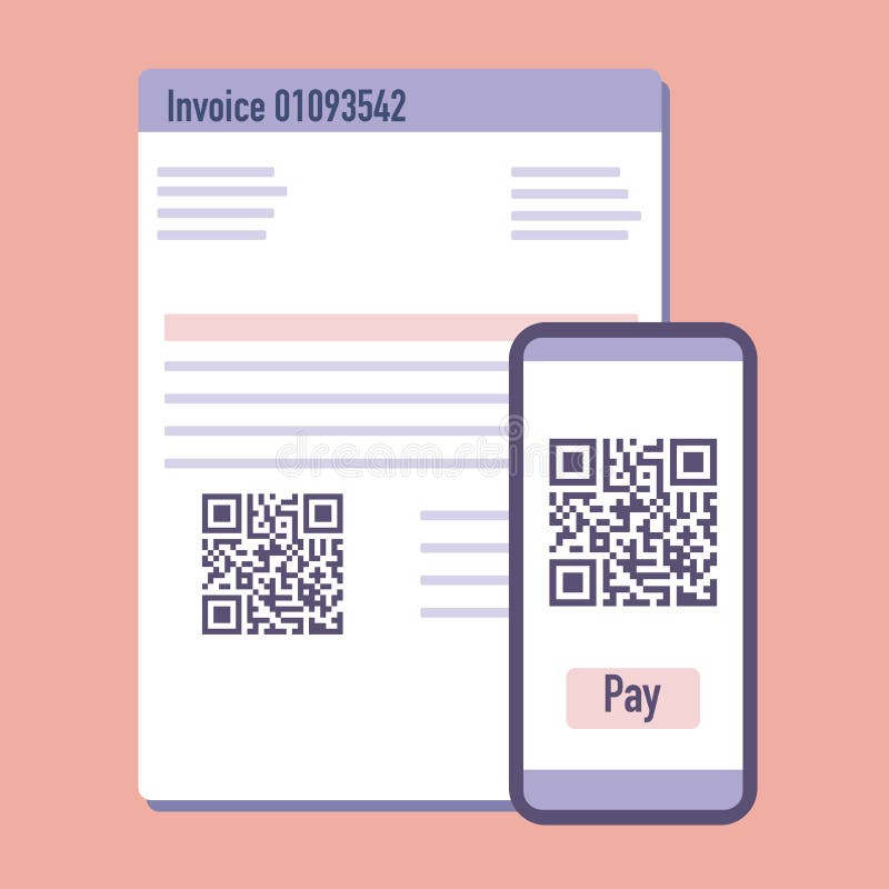 Invoice Qr Stock Illustrations – 198 Invoice Qr Stock Illustrations ...