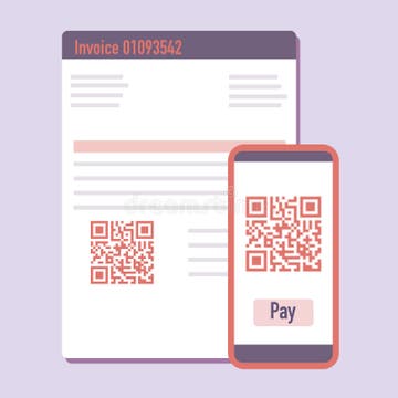 Invoice Qr Stock Illustrations – 165 Invoice Qr Stock Illustrations ...