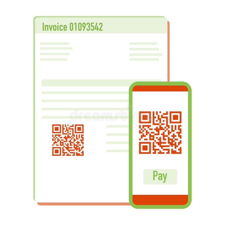 Invoice Qr Stock Illustrations – 198 Invoice Qr Stock Illustrations ...