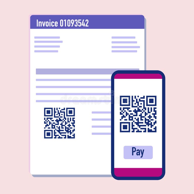 Invoice Qr Stock Illustrations – 198 Invoice Qr Stock Illustrations ...