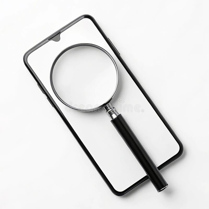 Mobile Magnifier Stock Illustrations – 17,292 Mobile Magnifier Stock ...