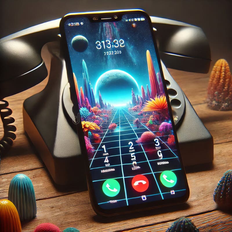 A Phone with a Screen that Shows Alternate Realities instead of Stock ...