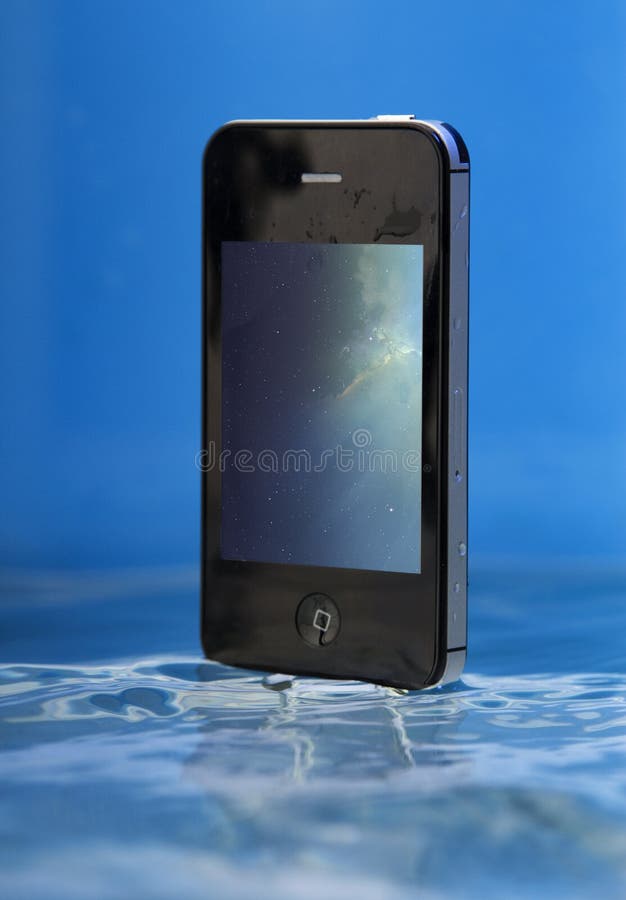 Phone on the sea editorial stock photo. Image of telephone - 63505963