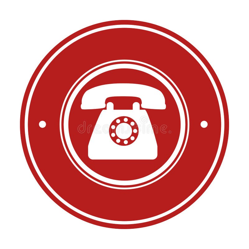 Phone service button icon stock illustration. Illustration of design ...