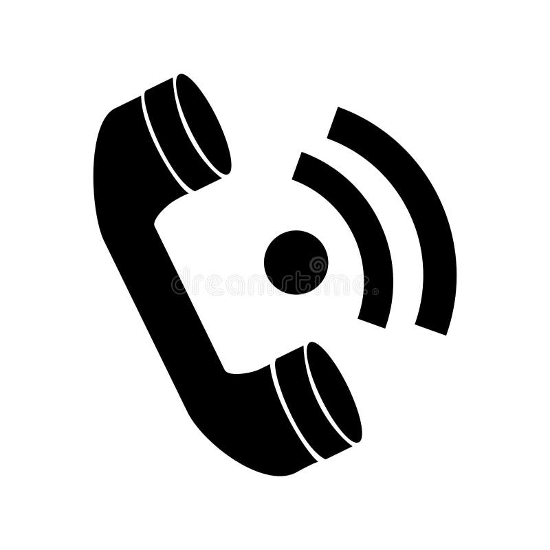 Phone service button icon stock vector. Illustration of trendy - 85859429