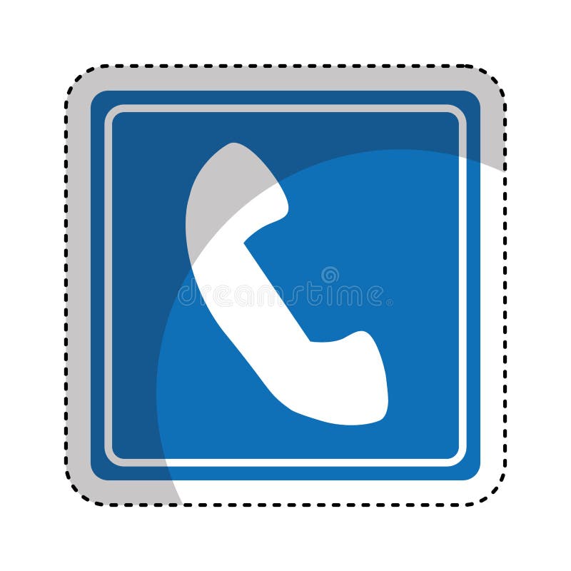 Phone Service Traffic Signal Stock Illustration - Illustration of ...